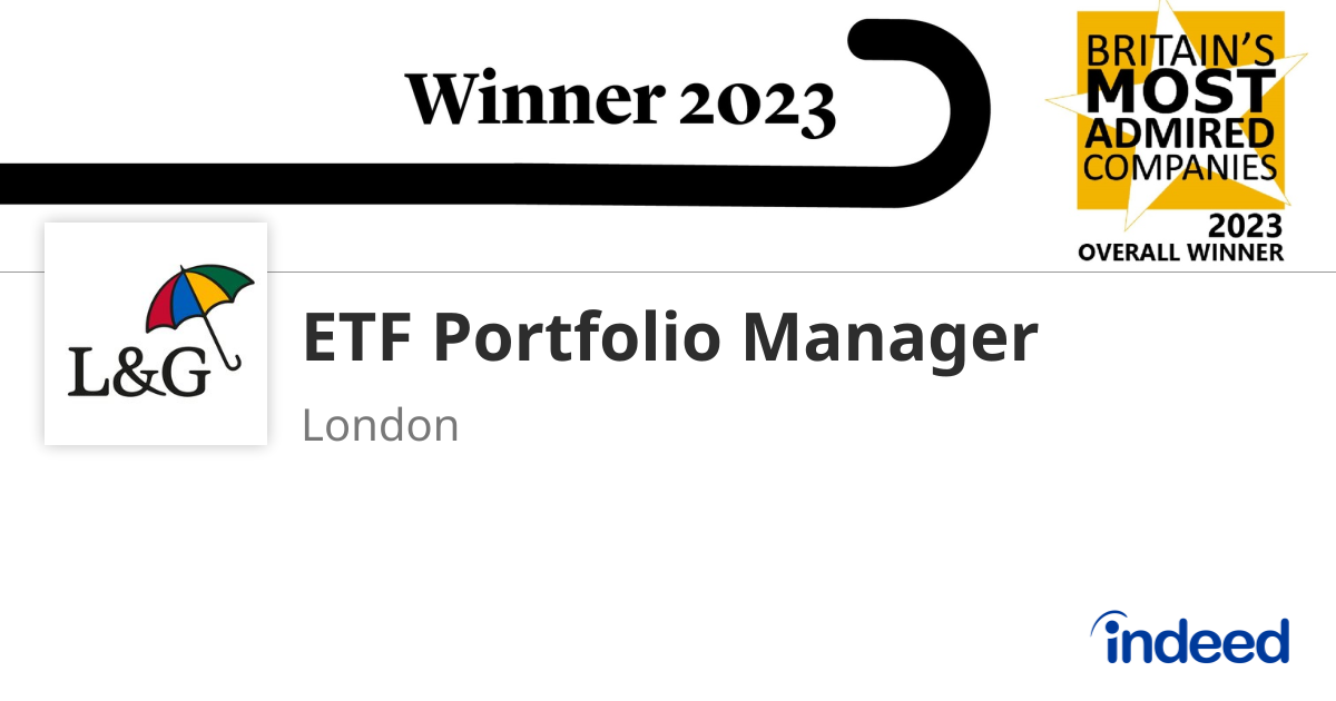 ETF Portfolio Manager - London EC2R - Indeed.com