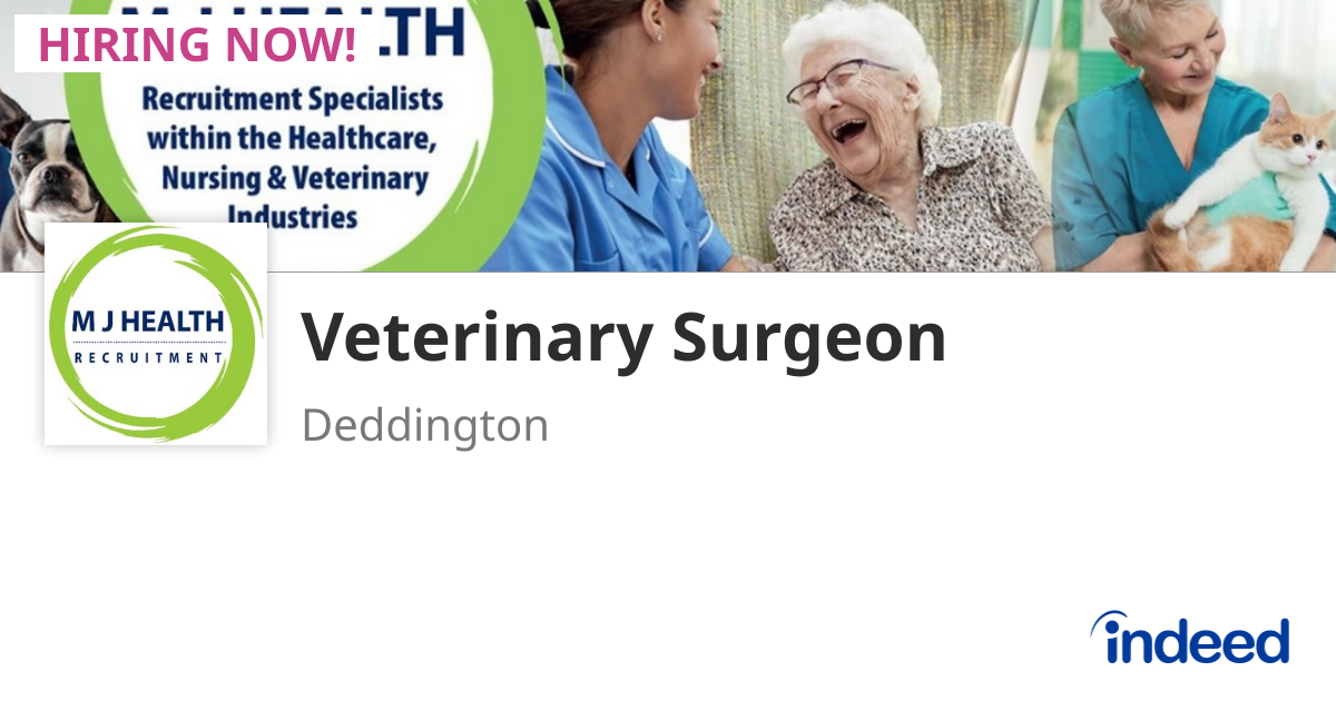 Veterinary Surgeon - Deddington OX15 - Indeed.com