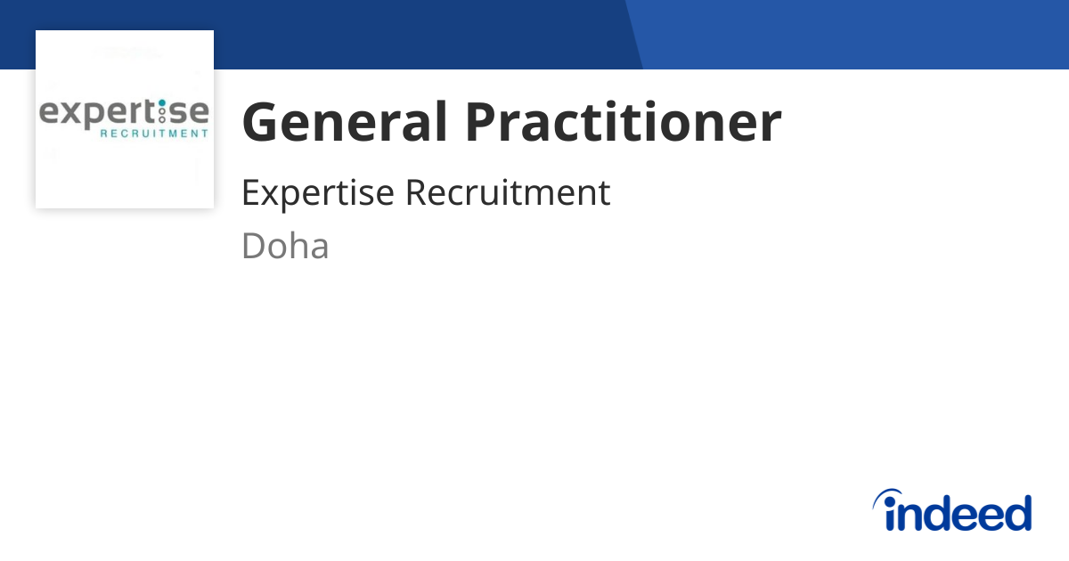 General Practitioner - Doha - Indeed.com