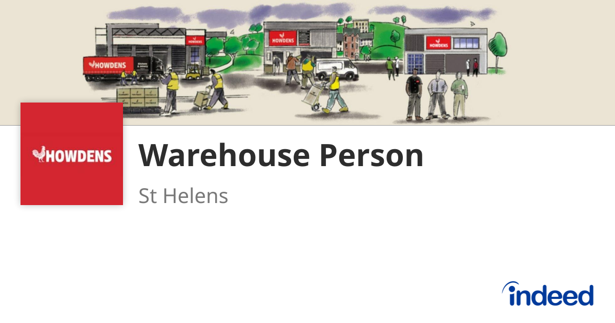Warehouse Person - St Helens - Indeed.com