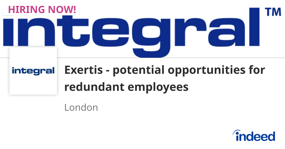 Exertis - potential opportunities for redundant employees - London NW10 ...