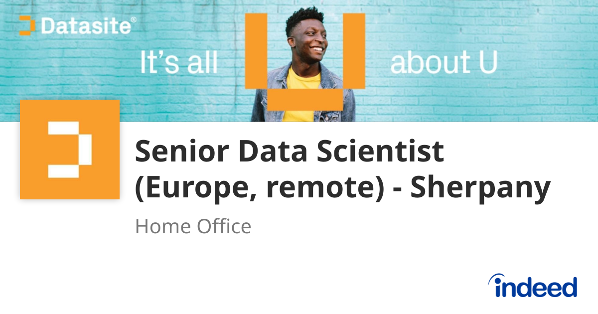 Senior Data Scientist (Europe, remote) - Sherpany - Home Office ...