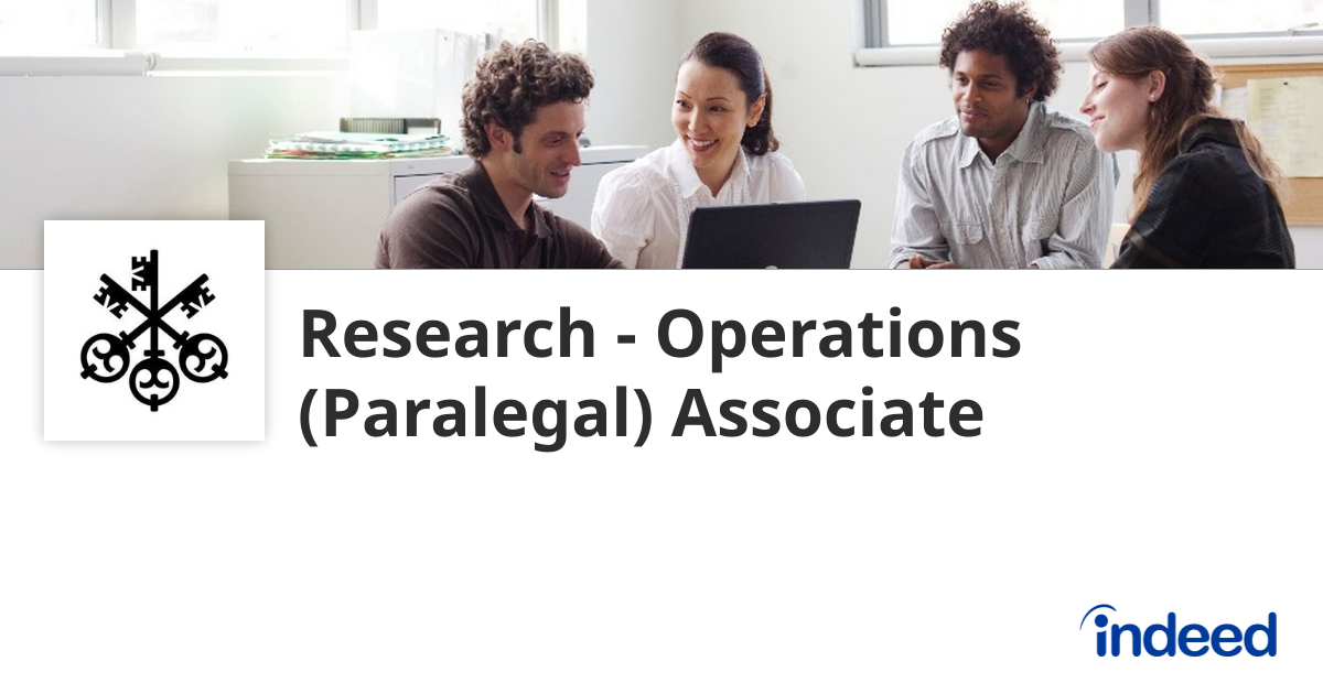 Research - Operations (Paralegal) Associate - Hyderabad, Telangana - Indeed.com