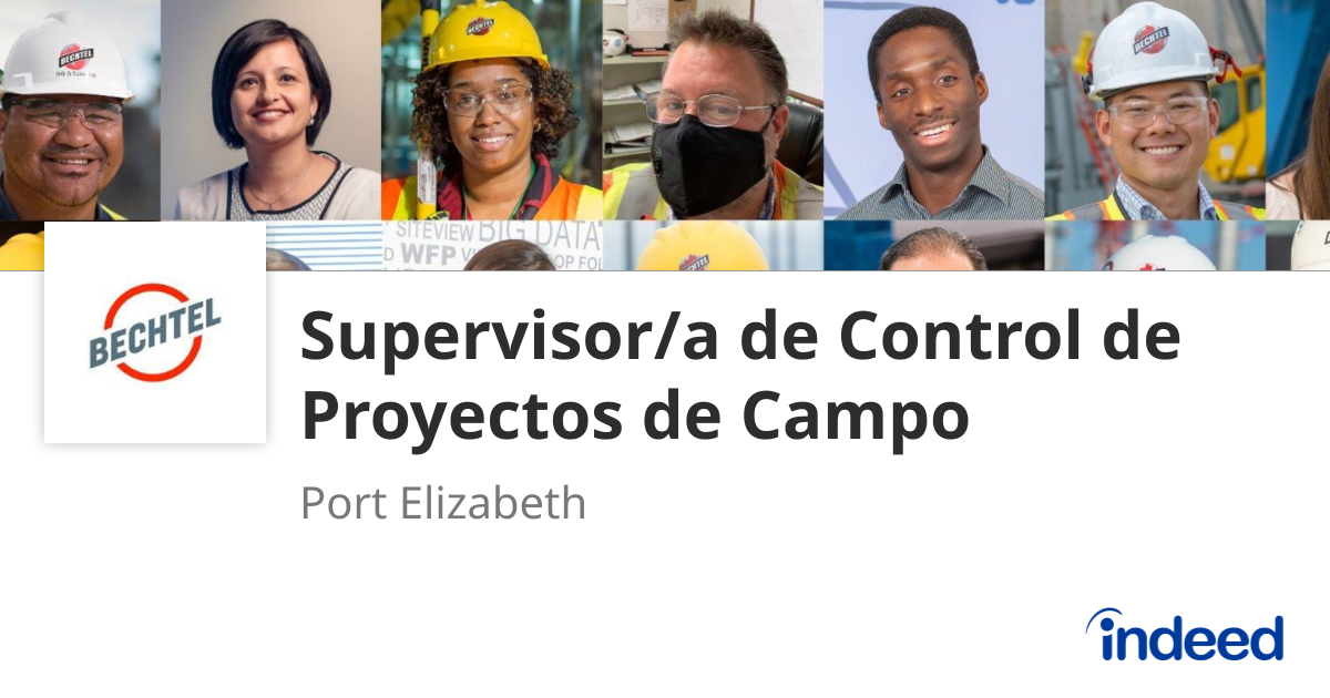 Supervisor/a de Control de Proyectos de Campo - Port Elizabeth, Eastern ...