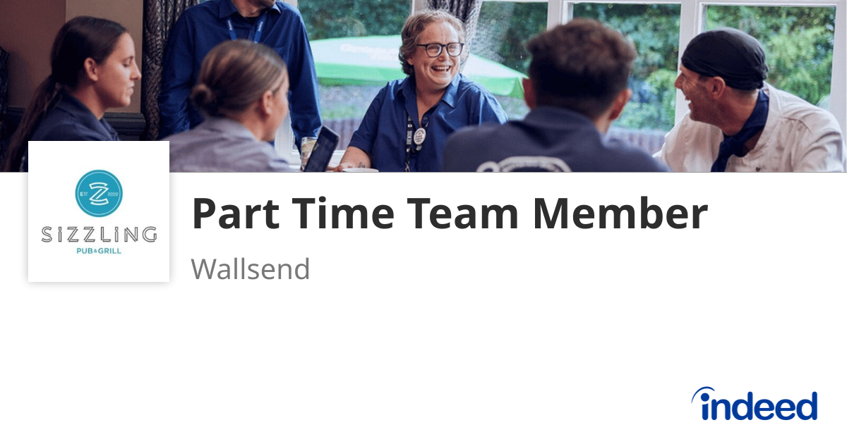 Part Time Team Member - Wallsend NE28 8TU - Indeed.com