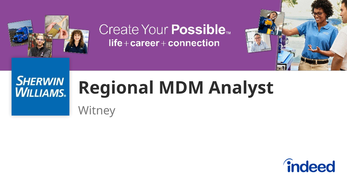 Regional MDM Analyst - Witney OX28 4XR - Indeed.com