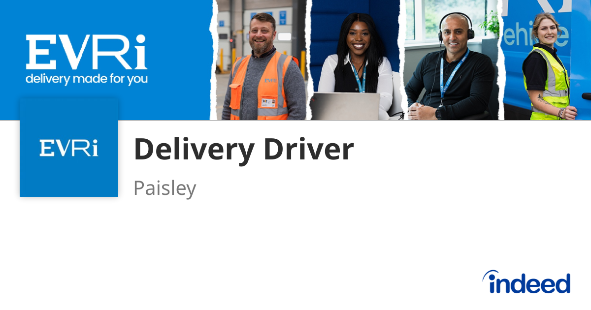 Delivery Driver - Paisley - Indeed.com