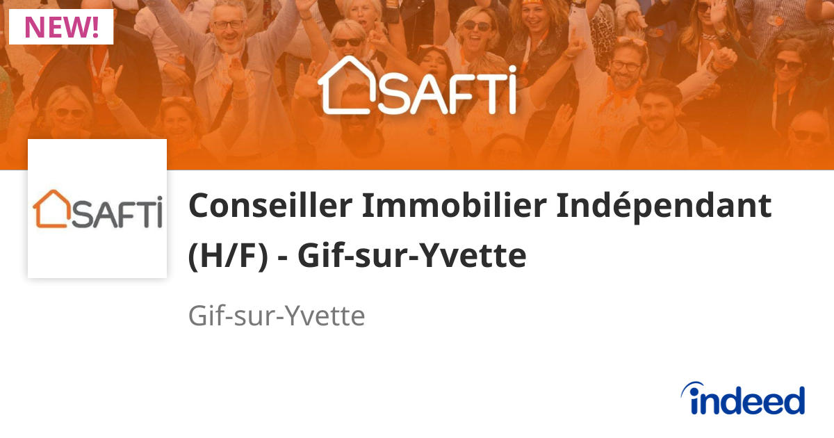 Conseiller Immobilier Indépendant (H/F) - Gif-sur-Yvette - Gif-sur ...