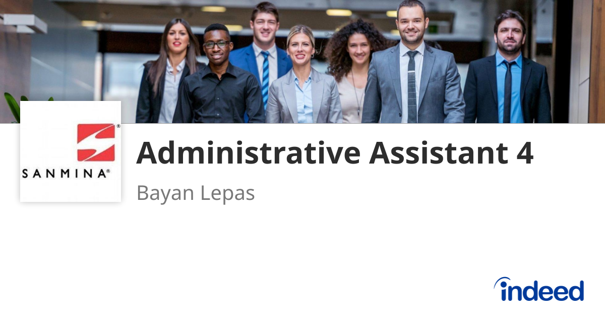 Administrative Assistant 4 - Bayan Lepas - Indeed.com