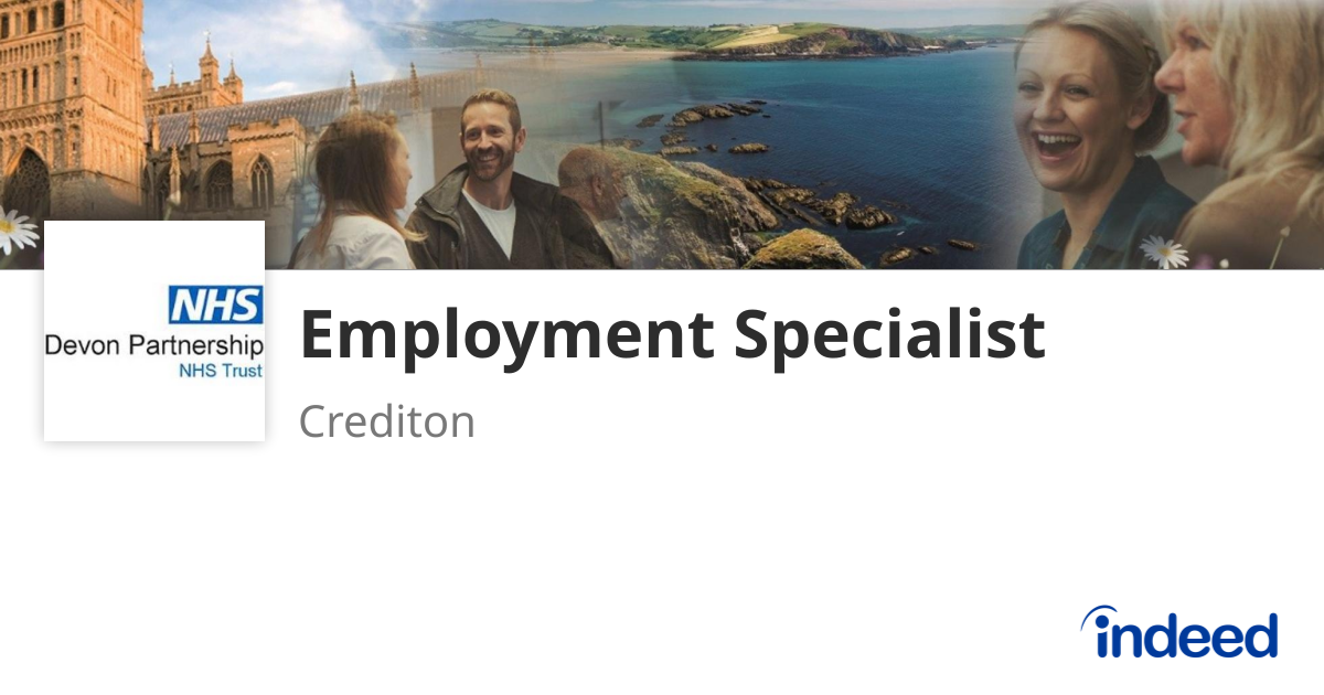 Employment Specialist - Crediton EX17 3NH - Indeed.com