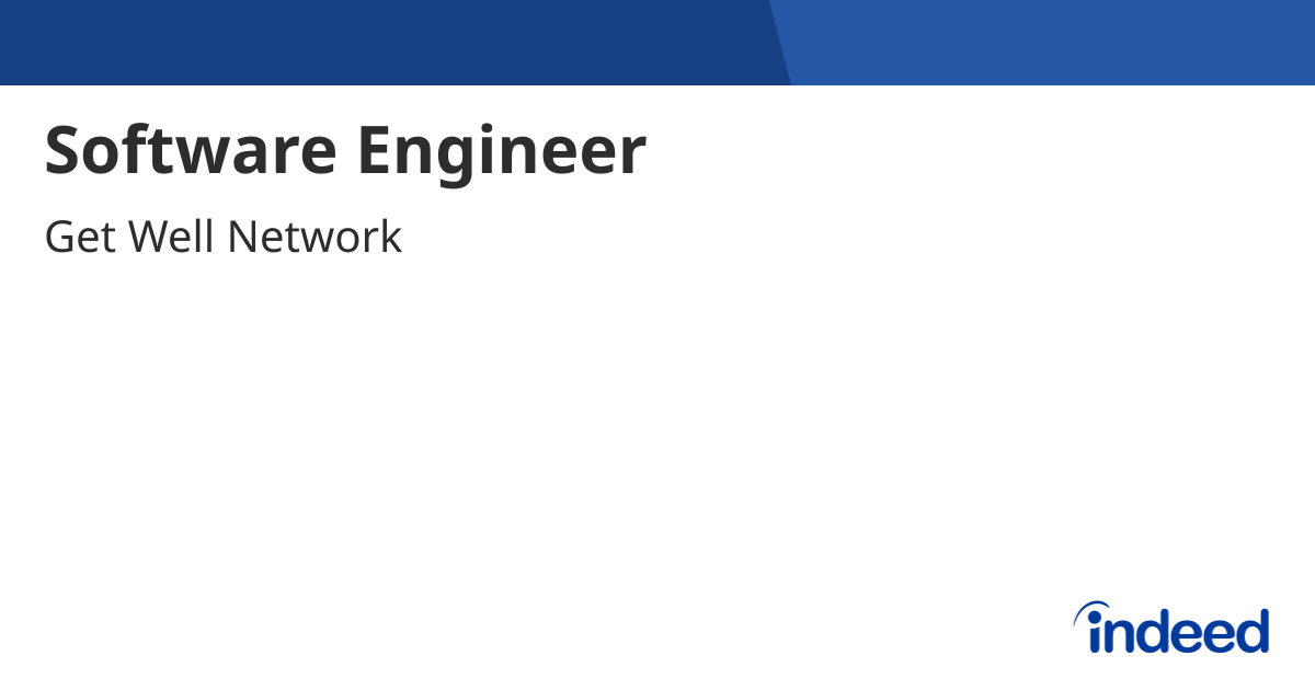Software Engineer - Bengaluru, Karnataka - Indeed.com