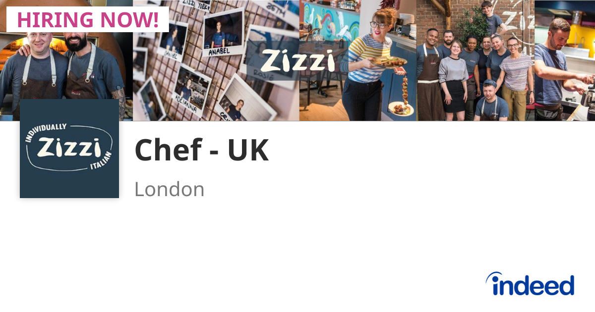 Chef - UK - London WC2E - Indeed.com