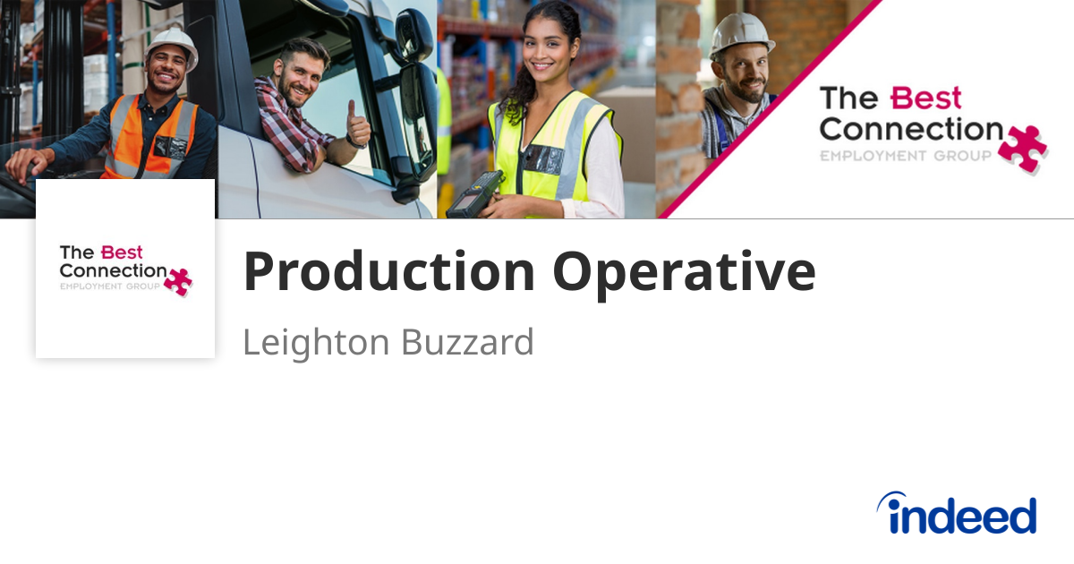 Production Operative - Leighton Buzzard LU7 4SD - Indeed.com