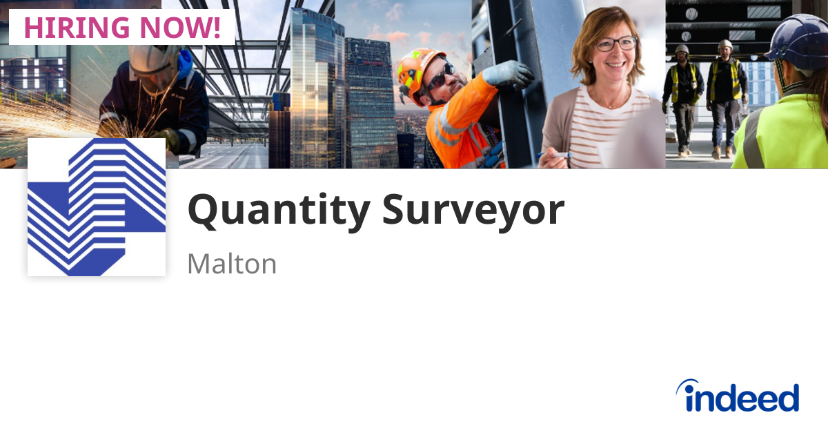 Quantity Surveyor - Malton - Indeed.com