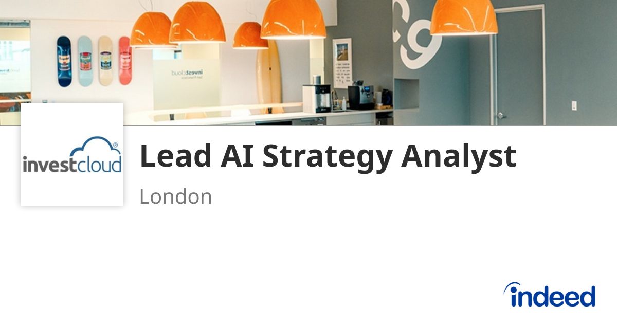 Associate Principal Business Analyst - London W1D - Indeed.com