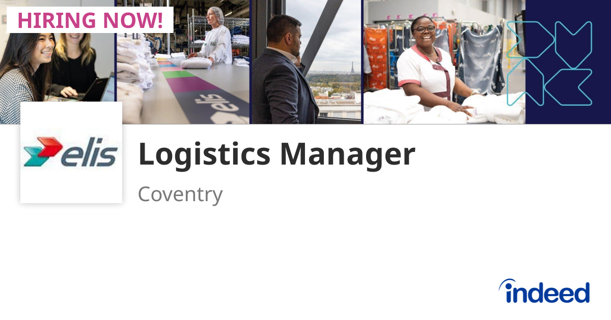 Logistics Manager - Coventry - Indeed.com