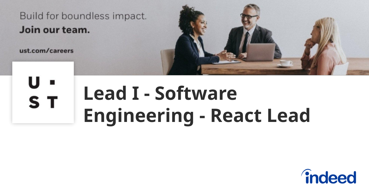Lead I - Software Engineering - React Lead - Thiruvananthapuram, Kerala ...