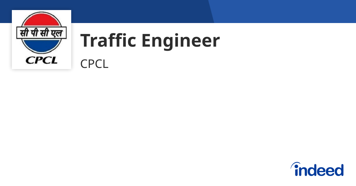 Traffic Engineer - Noida, Uttar Pradesh - Indeed.com