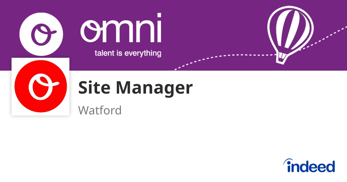 Site Manager - Watford WD24 4WW - Indeed.com