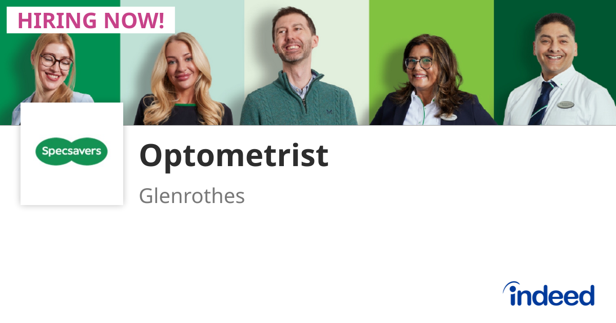 Optometrist - Glenrothes KY7 - Indeed.com
