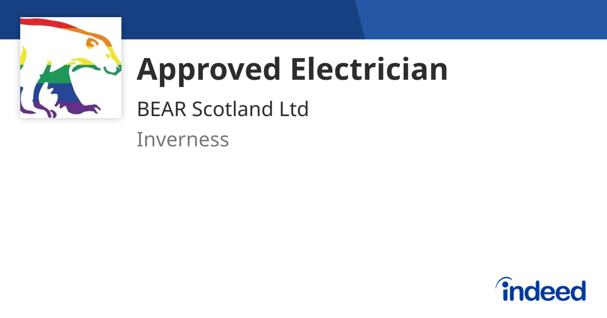 Approved Electrician - Inverness IV1 1SU - Indeed.com