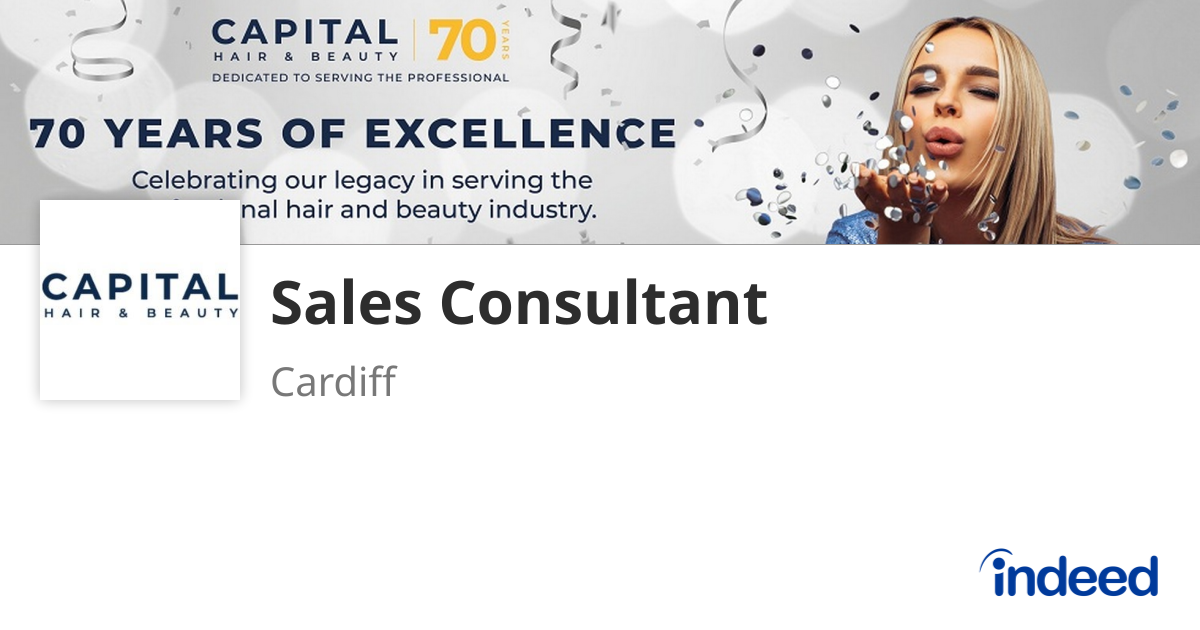 Sales Consultant - Cardiff CF24 5PF - Indeed.com