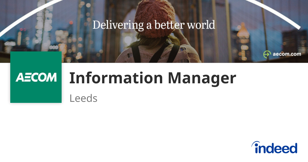 Information Manager - Leeds - Indeed.com