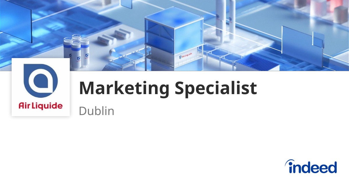 Marketing Specialist - Dublin, County Dublin - Indeed.com