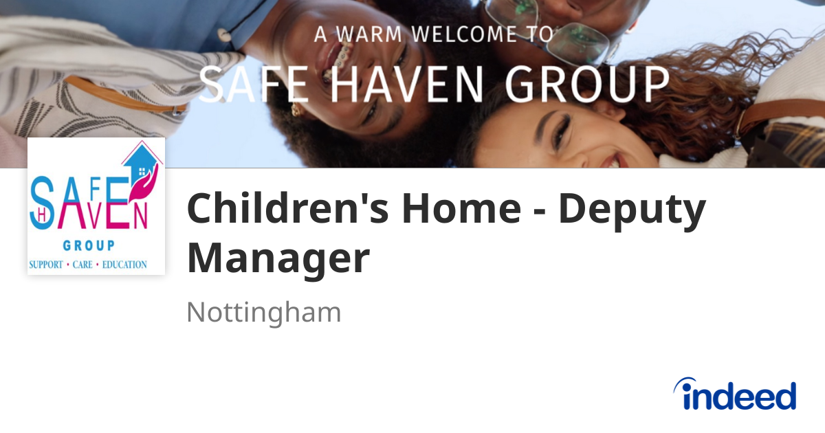 Children's Home - Deputy Manager - Nottingham - Indeed.com