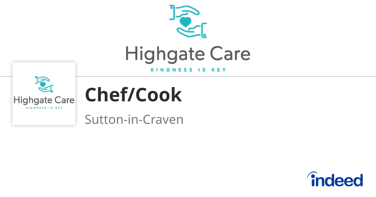 Chef/Cook - Sutton-in-Craven BD20 7EN - Indeed.com
