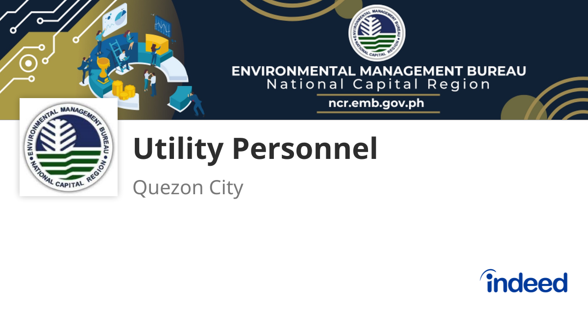 Utility Personnel - Quezon City - Indeed.com