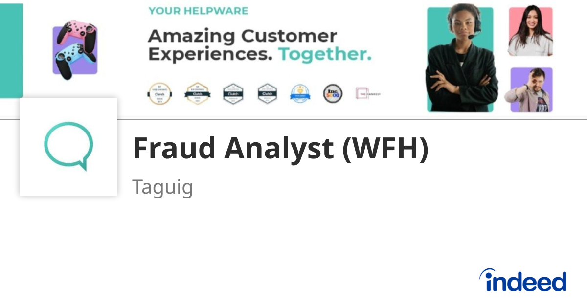 Fraud Analyst (WFH) - Taguig - Indeed.com