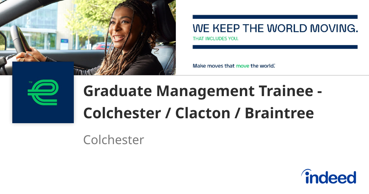 Graduate Management Trainee - Colchester / Clacton / Braintree ...