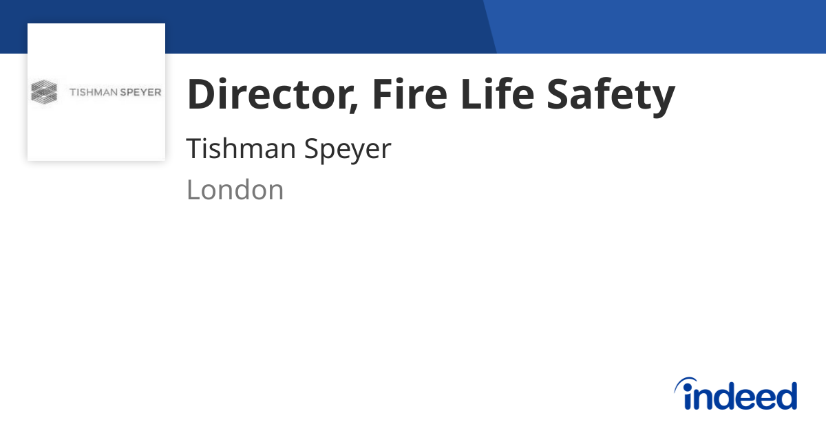 Director, Fire Life Safety - London - Indeed.com