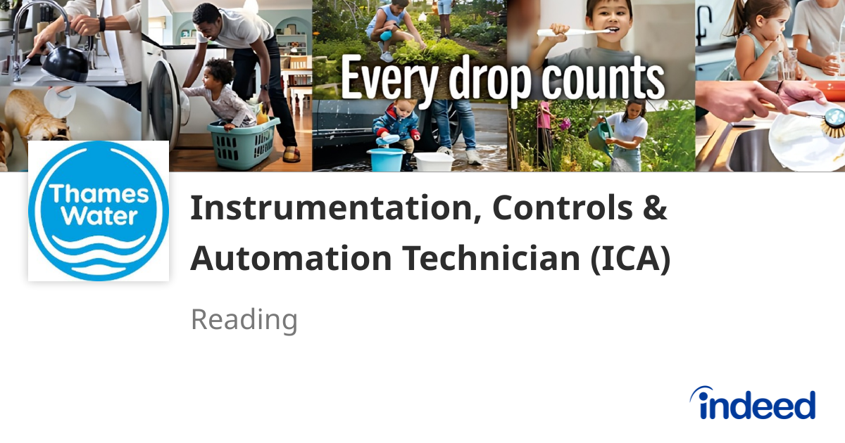 ICA (instrumentation, control & automation) Technician - Reading RG1 ...
