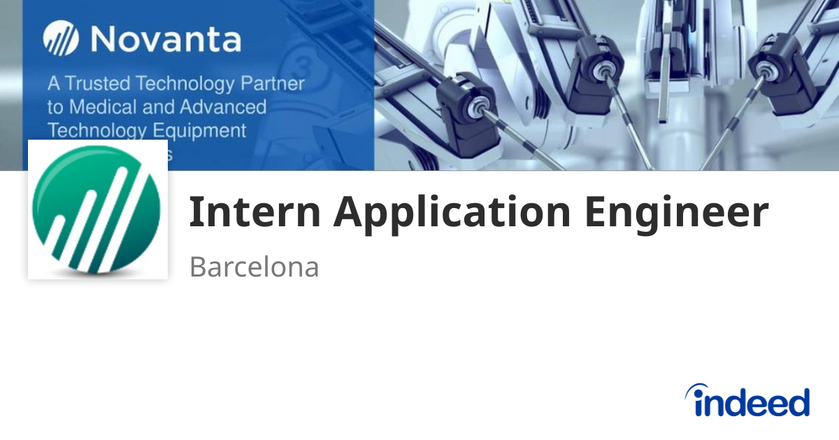 Intern Application Engineer - Barcelona, Barcelona provincia - Indeed.com