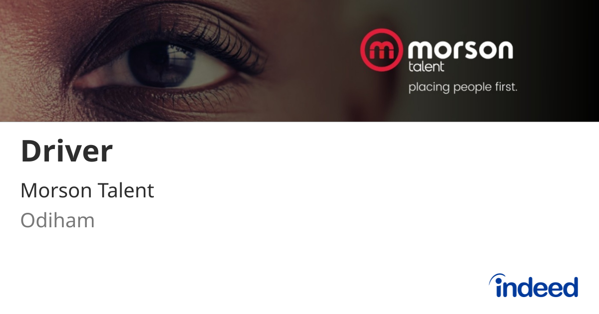 Driver - Odiham RG29 1QT - Indeed.com