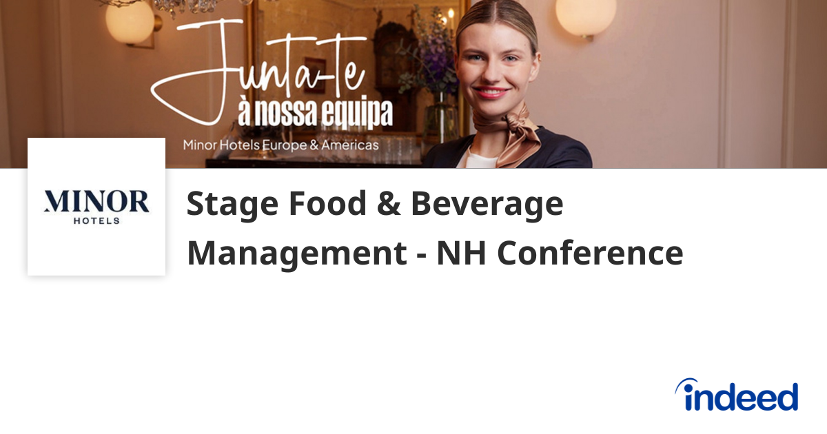 Stage Food & Beverage Management - NH Conference Centre Leeuwenhorst ...