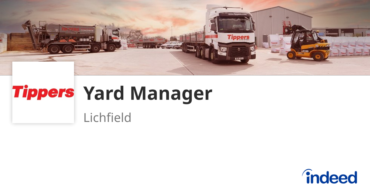 Yard Manager - Lichfield WS14 9TZ - Indeed.com