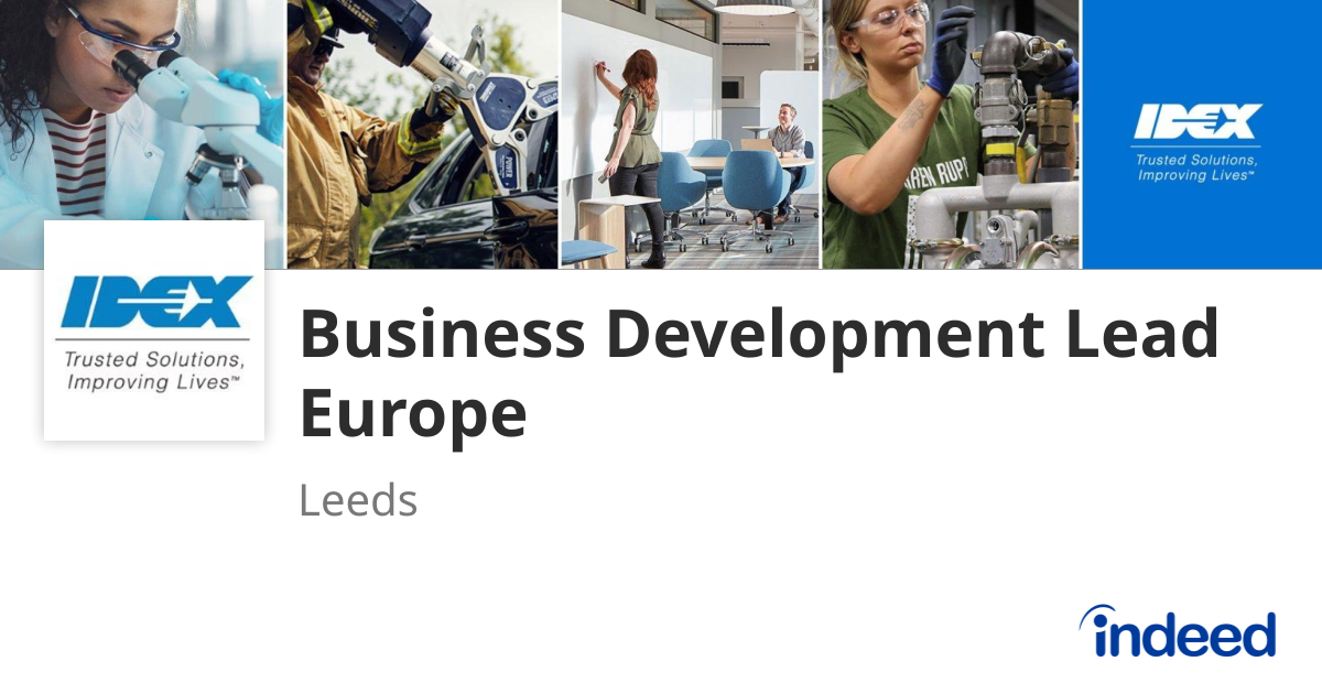 Business Development Lead Europe - Leeds LS27 - Indeed.com