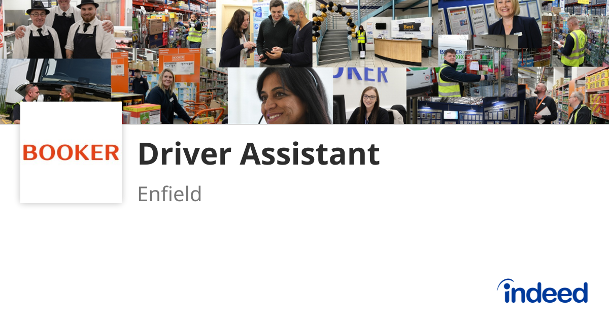 Driver Assistant - Enfield EN3 7XA - Indeed.com