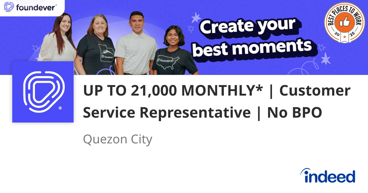 UP TO 21,000 MONTHLY* | Customer Service Representative | No BPO ...