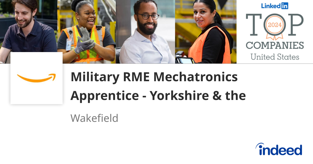 Military RME Mechatronics Apprentice - Yorkshire & the Humber Locations ...