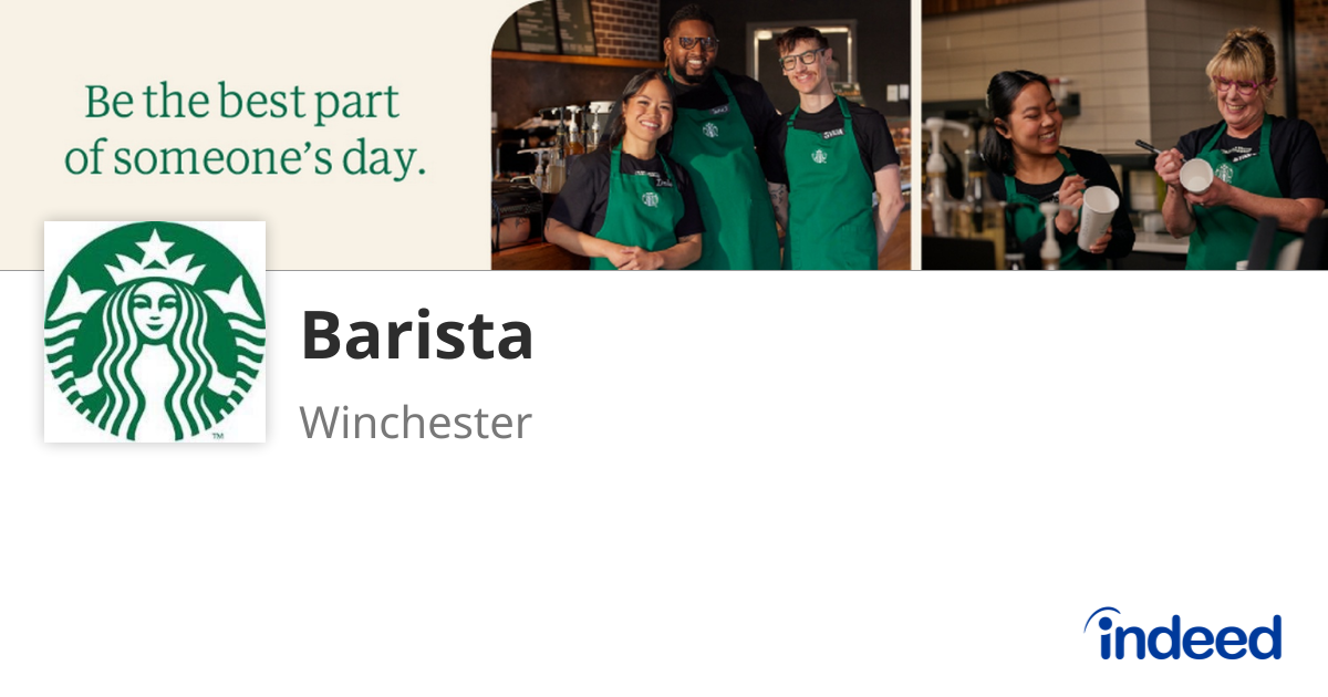 Barista - Winchester SO22 4QB - Indeed.com