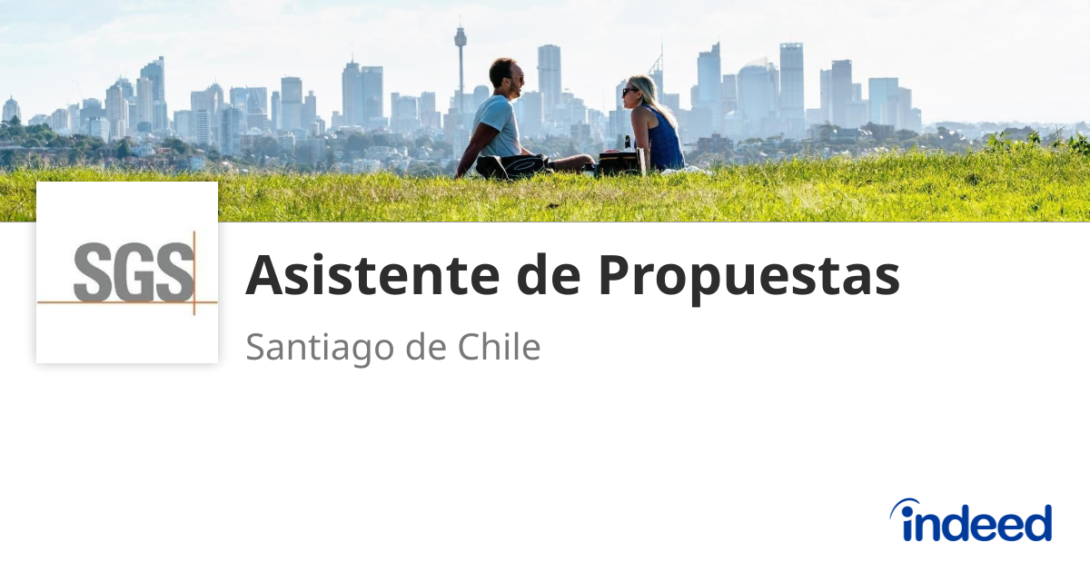 Asistente de Propuestas - Santiago de Chile, Región Metropolitana ...