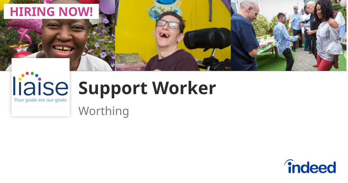 Support Worker - Worthing BN13 1QN - Indeed.com