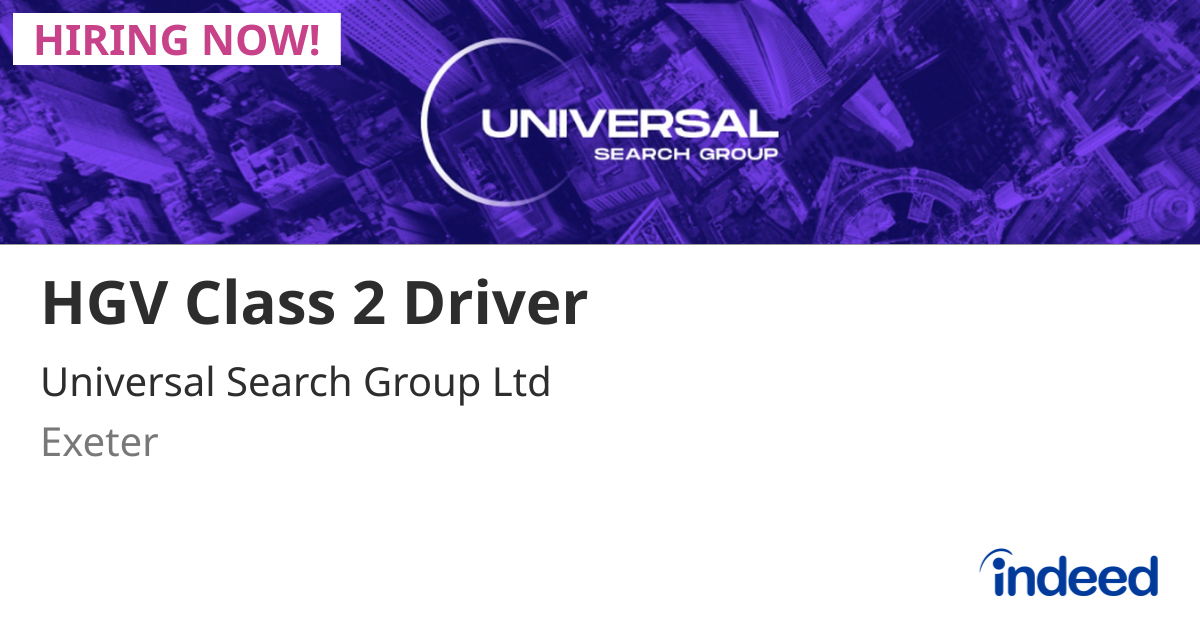 HGV Class 2 Driver - Exeter - Indeed.com