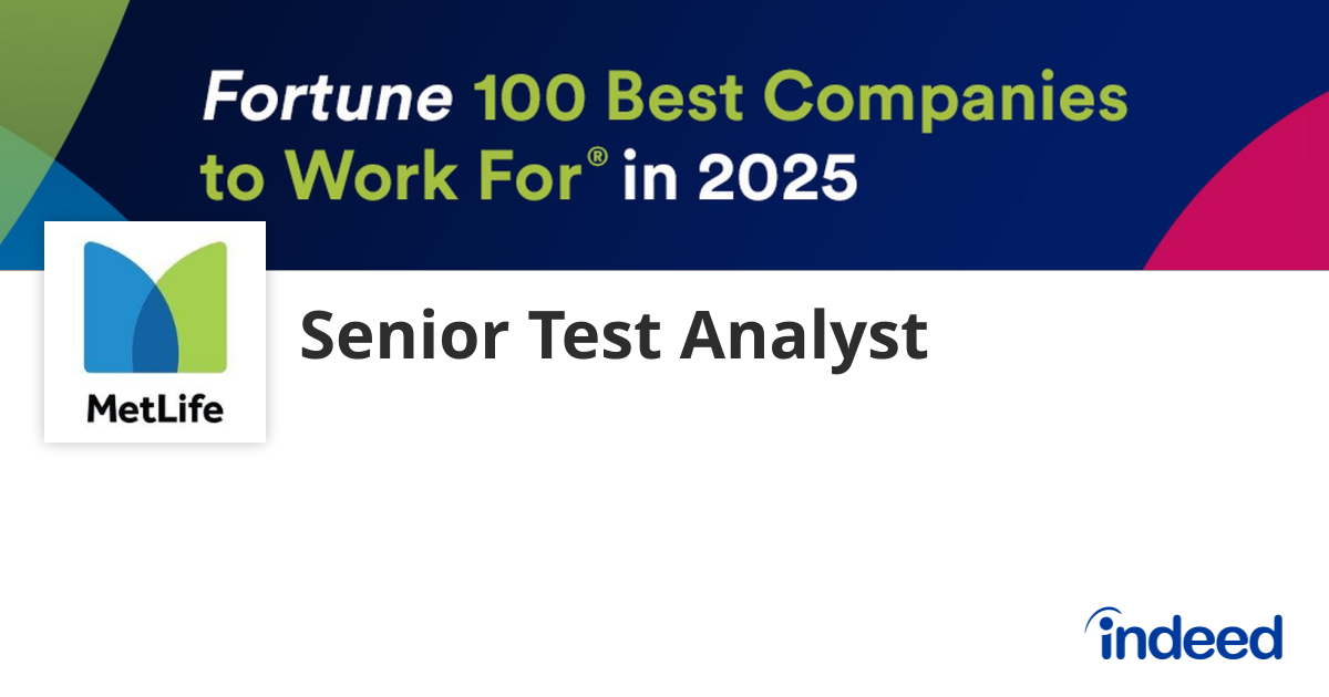 Senior Test Analyst - Hyderabad, Telangana - Indeed.com
