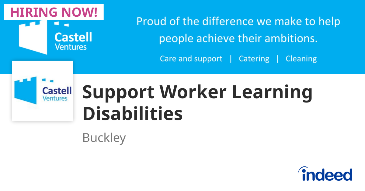 Support Worker Learning Disabilities - Buckley CH7 - Indeed.com