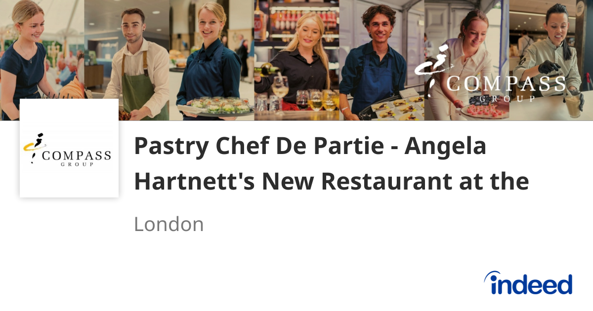 Pastry Chef De Partie - Angela Hartnett's New Restaurant at the Royal ...